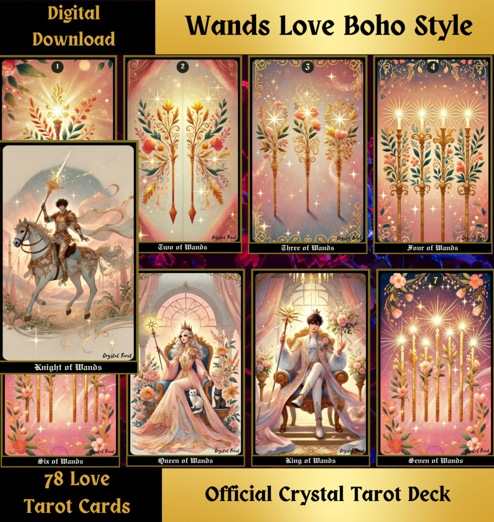 78 Barajas de Tarot del Amor para Imprimir | Formato Digital - Cartas Tarot